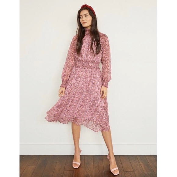 o.p.t | Dresses | Opt Floral Midi Dress | Poshmark